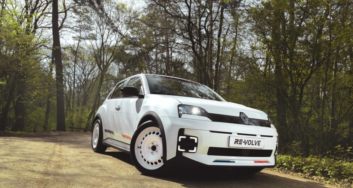 Renault 5 E-Tech (2026). Un kit Rallye signé Re-Volve pour la citadine ...
